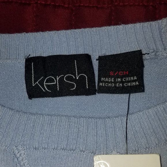 Kersh | Sweaters | Kersh Baby Blue Sweater Nwt | Poshmark